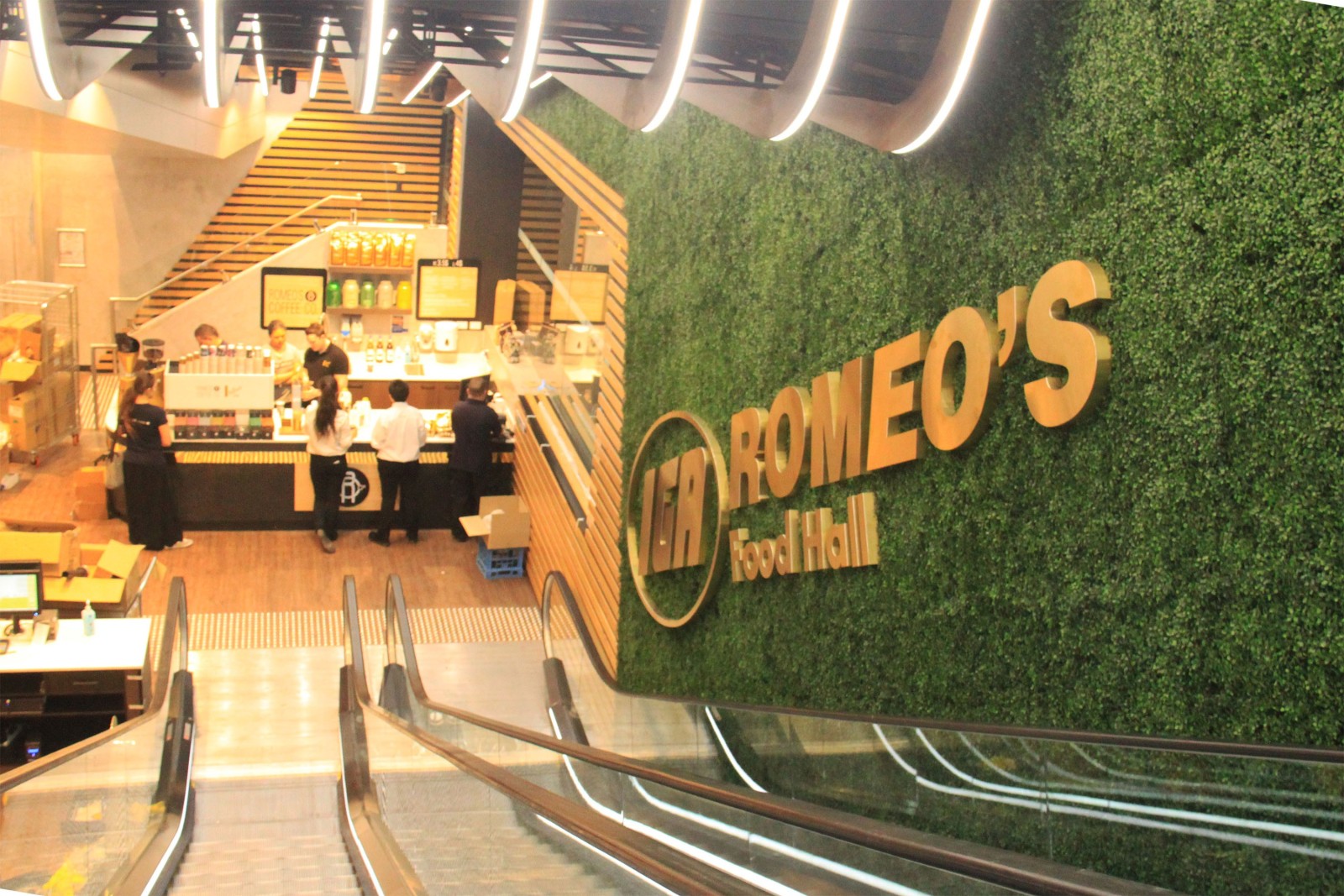 Haron Robson - IGA Romeo’s Food Hall – MLC Centre, Sydney